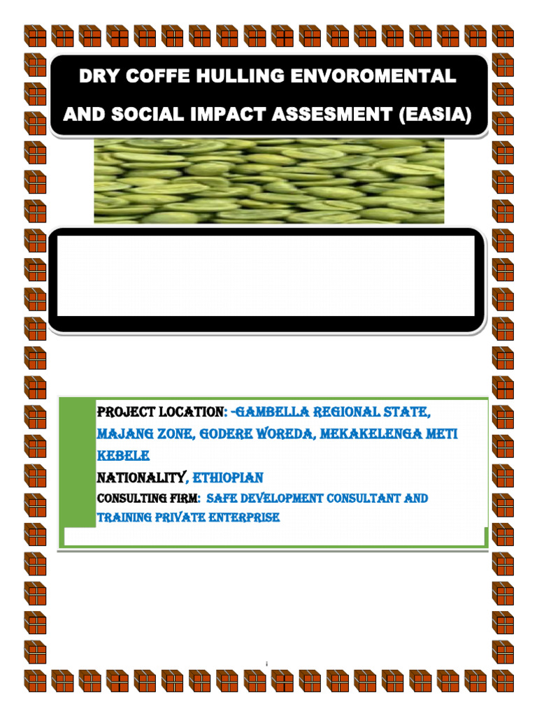Fam Agro Industry Coffee Hulling | PDF | Environmental Impact ...