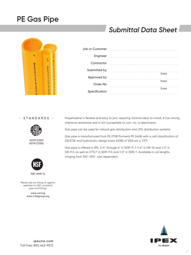 Ipextuberia Gas Usa Catalog | PDF | Pipe (Fluid Conveyance) | Plumbing