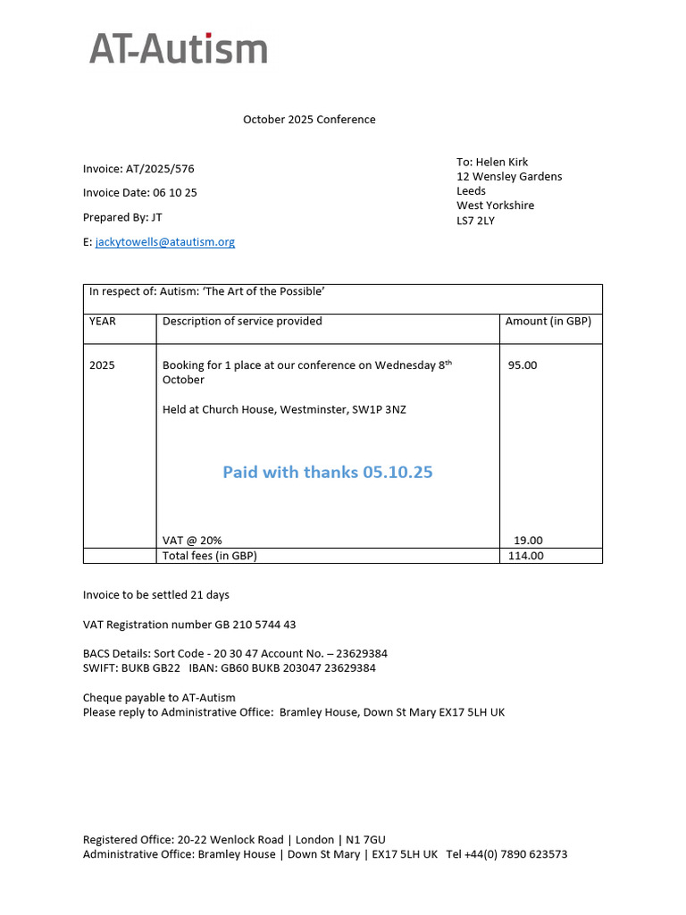 Conf. Kirk, Helen-1 | PDF