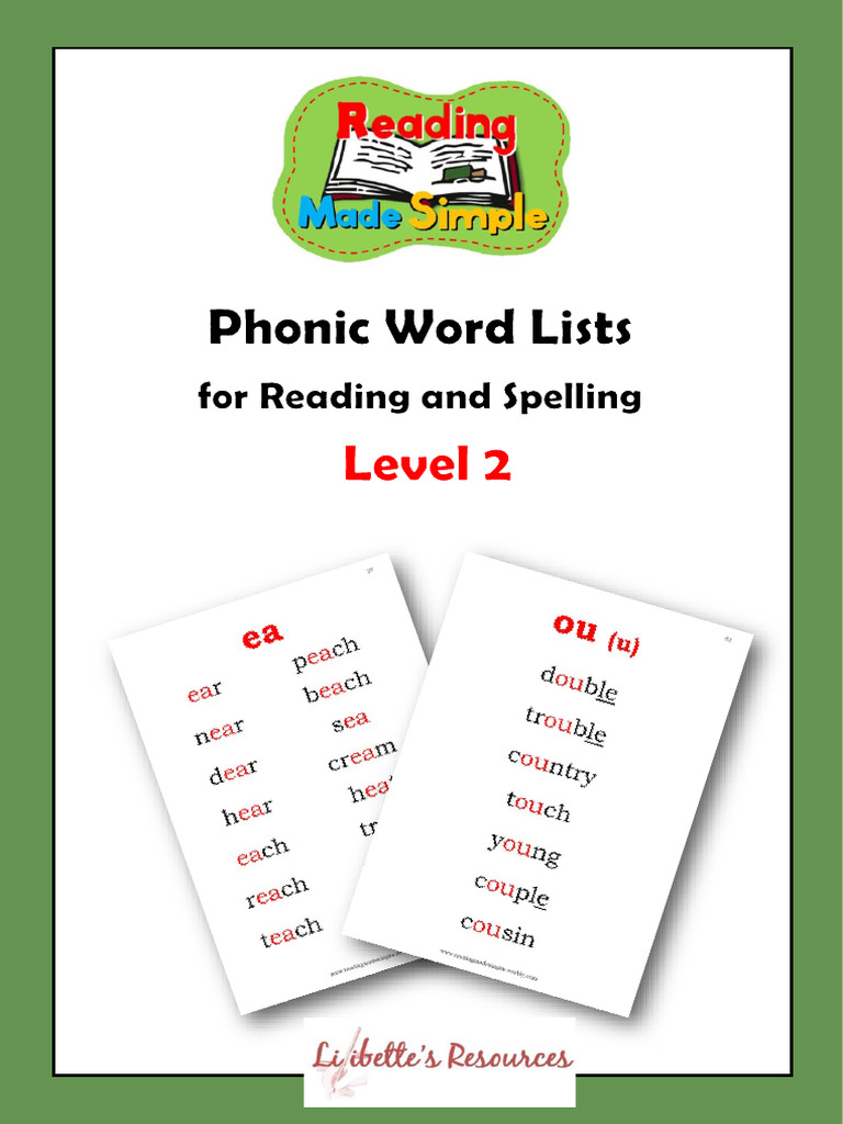 Level 2 Phonics Lesson Plans | PDF | Learning