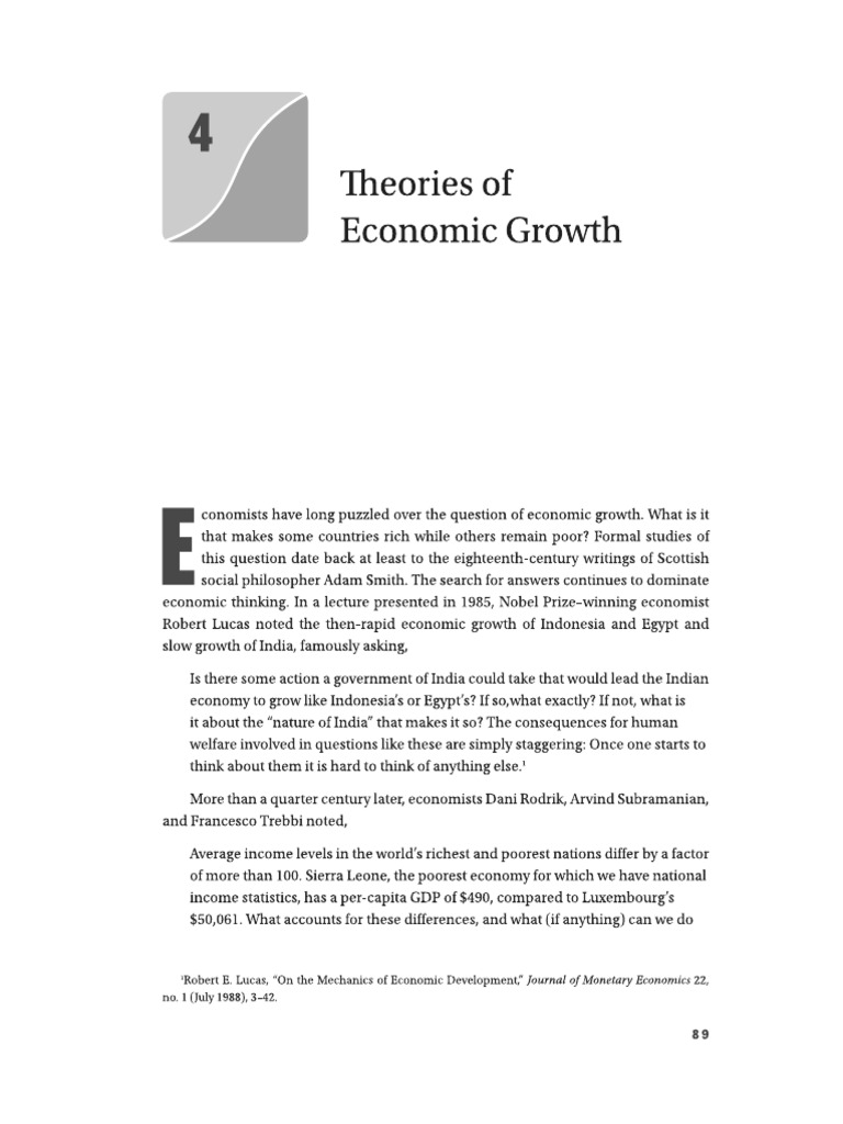 Growth Theory Perkins | PDF