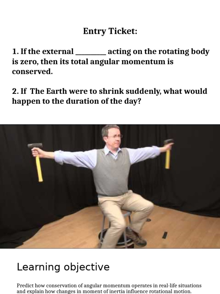 Angular Momentum in Real-Life Scenarios | PDF | Angular Momentum | Torque