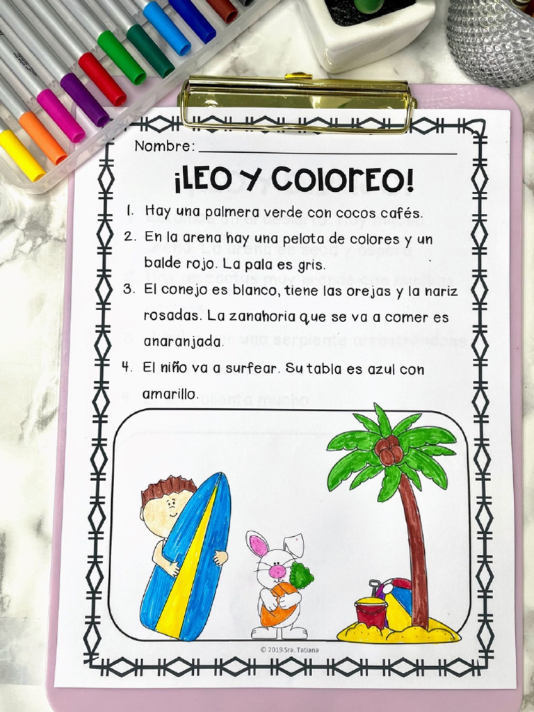 Leo y Coloreo | PDF