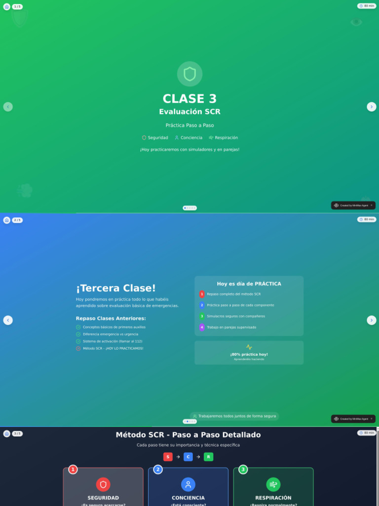 CLASE 3 Evaluacion SCR Practica | PDF