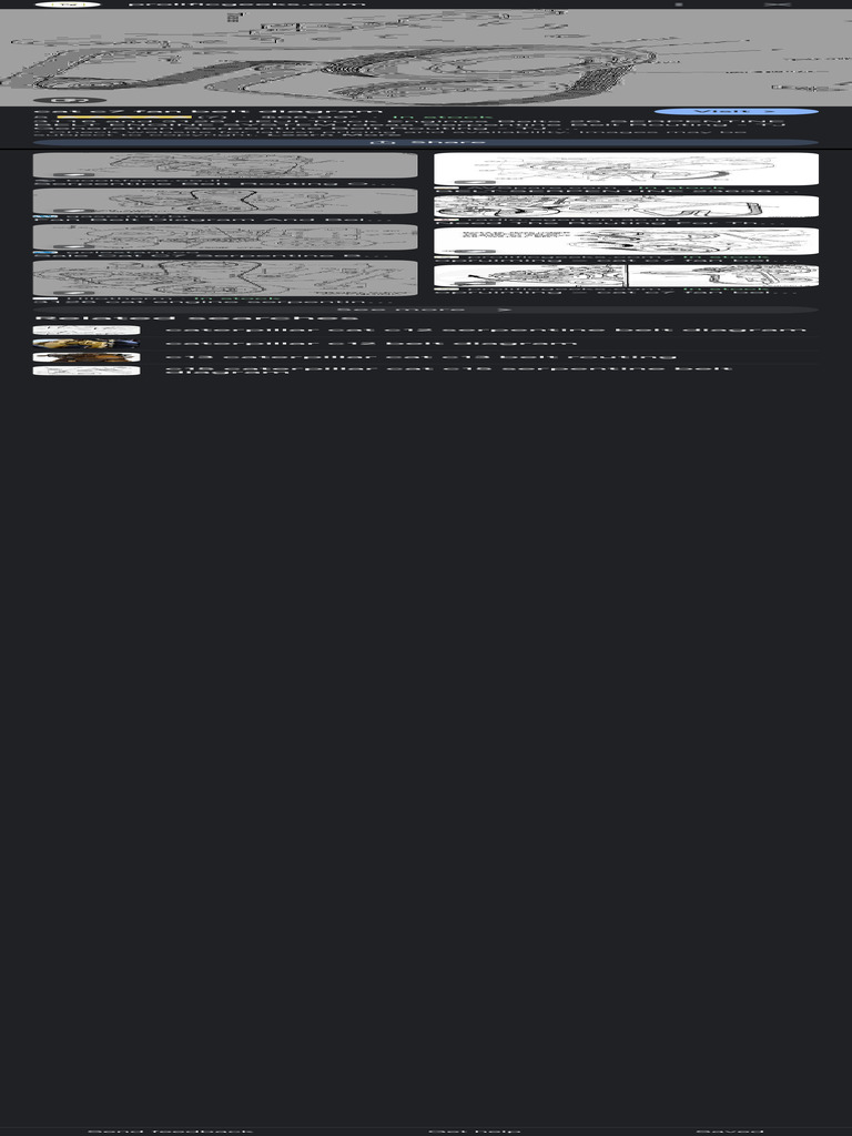 Cat C7 Serpentine Belt Diagram | PDF
