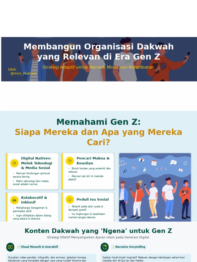 Dakwah Relevan untuk Gen Z | PDF