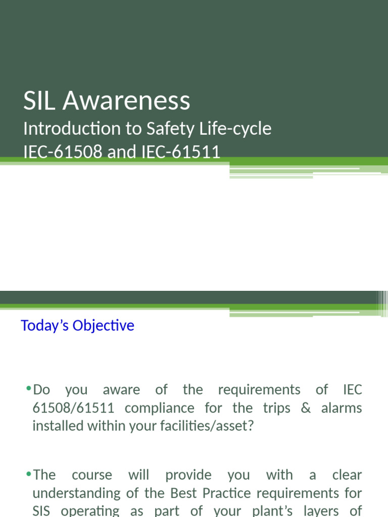Understanding Safety Integrity Levels (SIL) | PDF | Risk | Safety