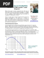 Speech Intelligibility Rating Scale | PDF