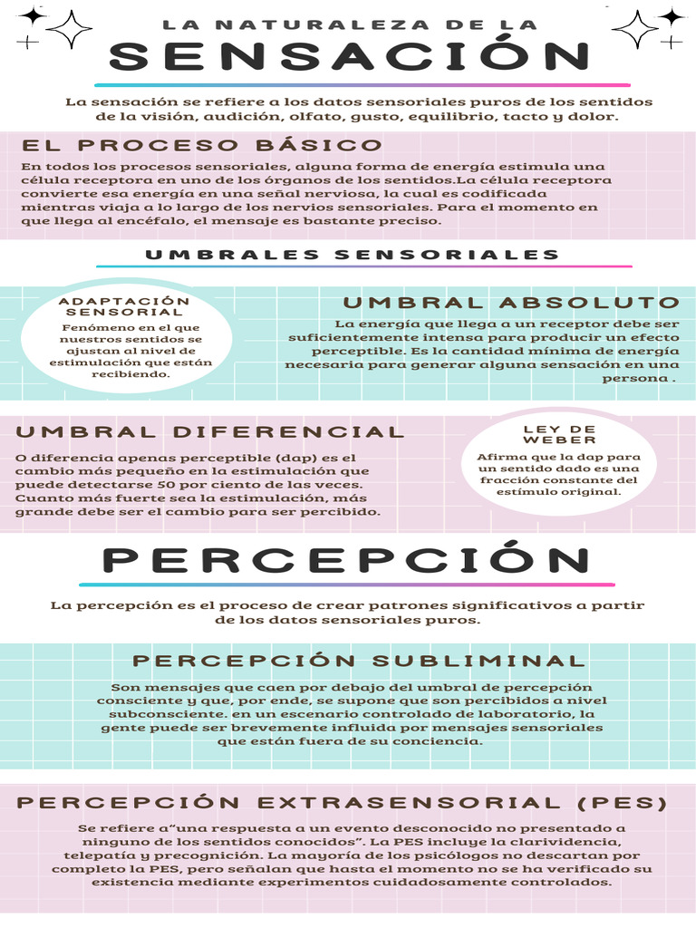 Resumen de Sensación y Percepción | PDF | Escuchando | Percepción visual