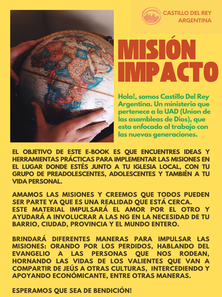 Misiones | PDF | Amor | Jesús