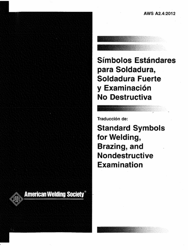 AWS A2.4 Símbolos de Soldadura | PDF
