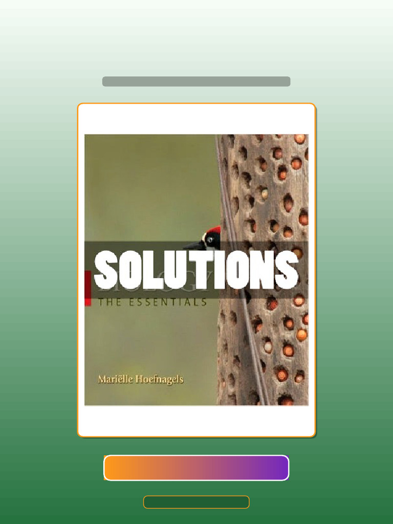 Ultimate Bundle Biology The Essentials 1 Ed Hoefnagels Ebook and ...