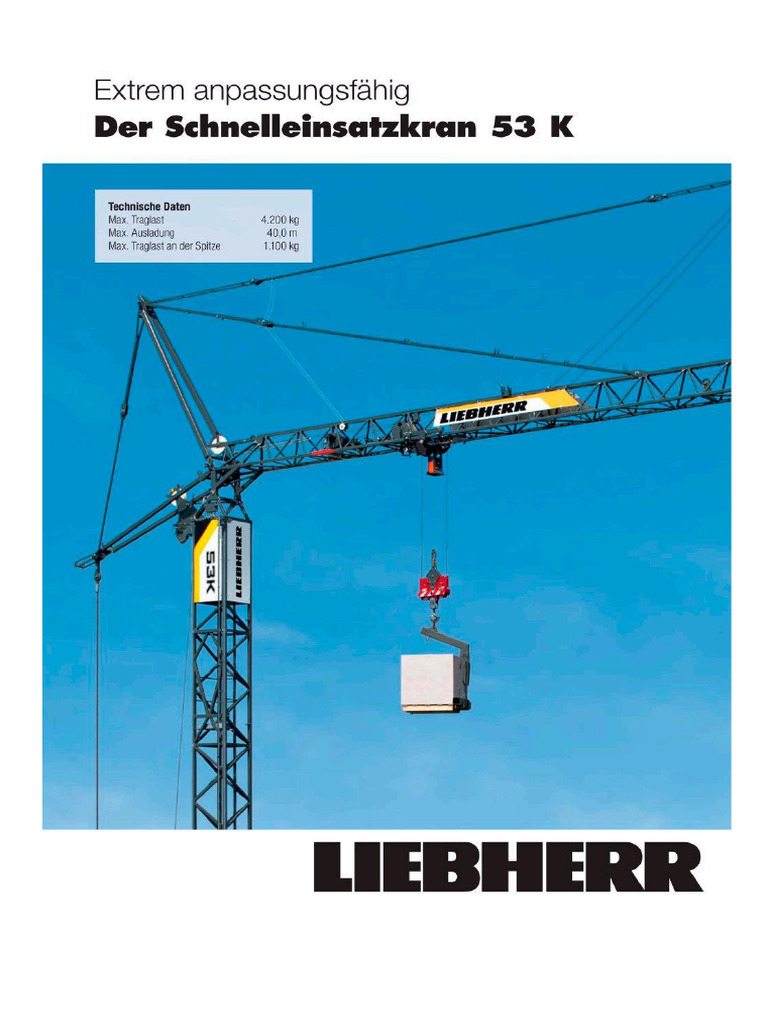 Liebherr 53K | PDF