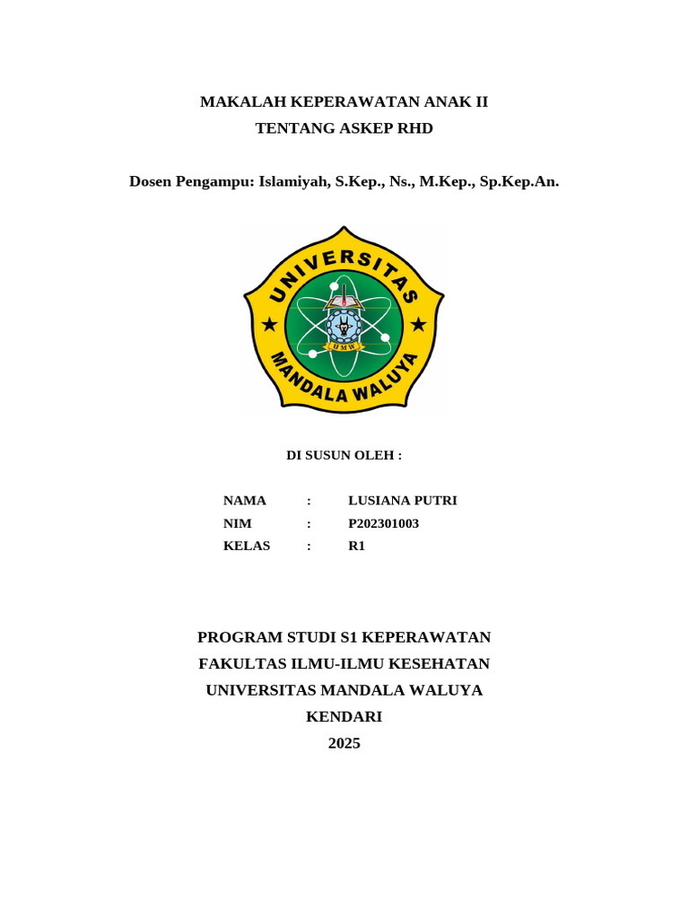 Lusiana Putri p202301003 | PDF