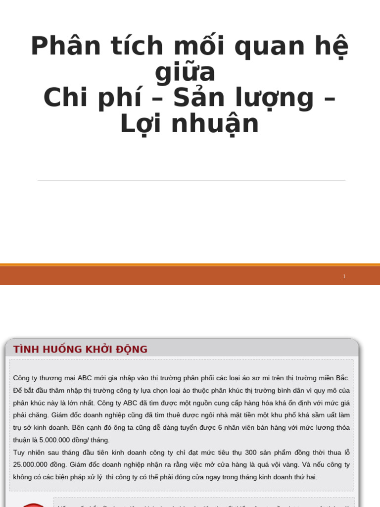 Bài 3- Phân tích CPV | PDF