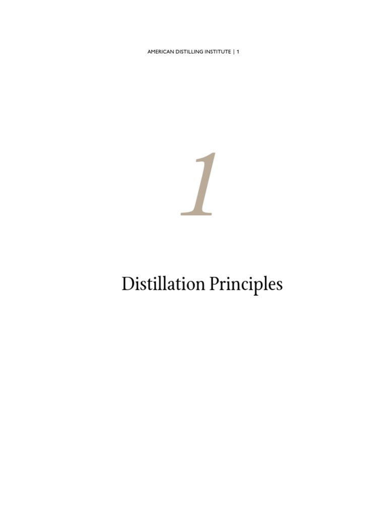 ADI Distilling Book | PDF | Distillation | Brewing