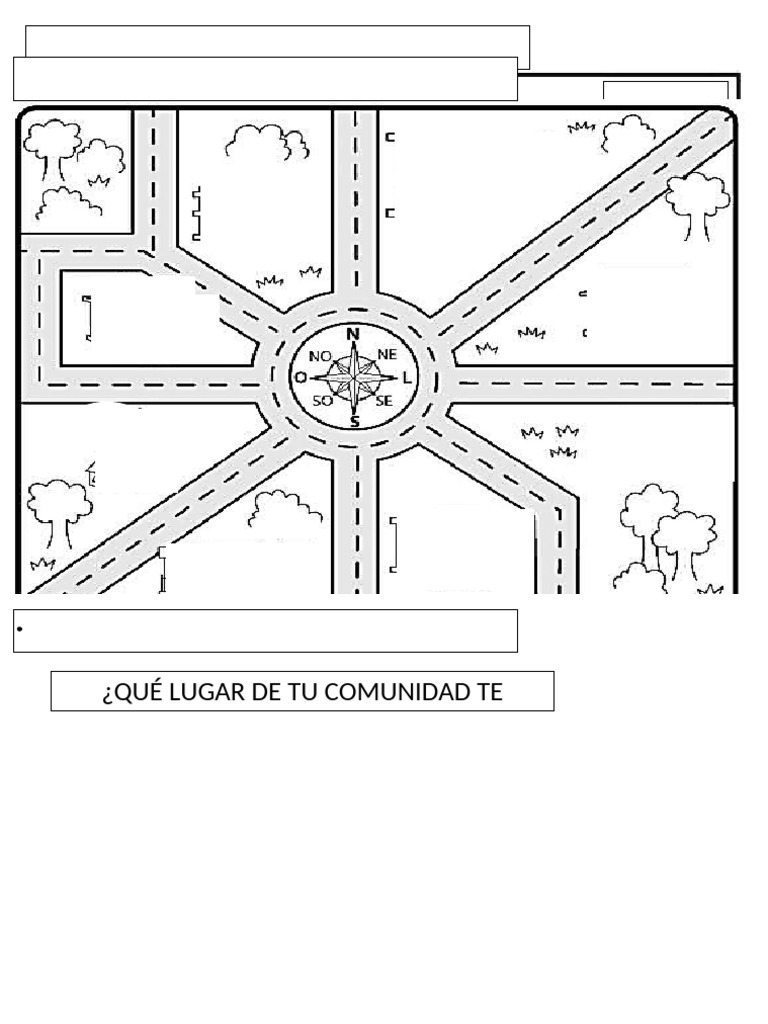 Mapas de La Comunidad para Imprimir | PDF