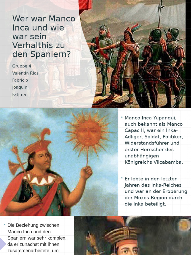 Wer War Manco Inca Und Wie War Sein | PDF
