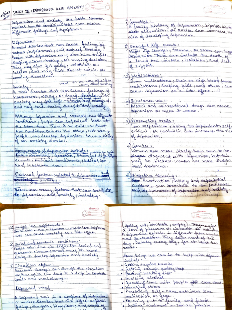 Stress Management Notes | PDF