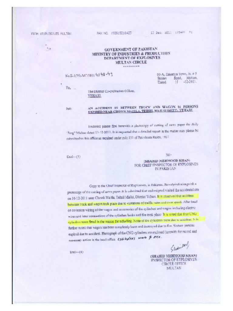 Explosive Investigation Reports PDF | PDF