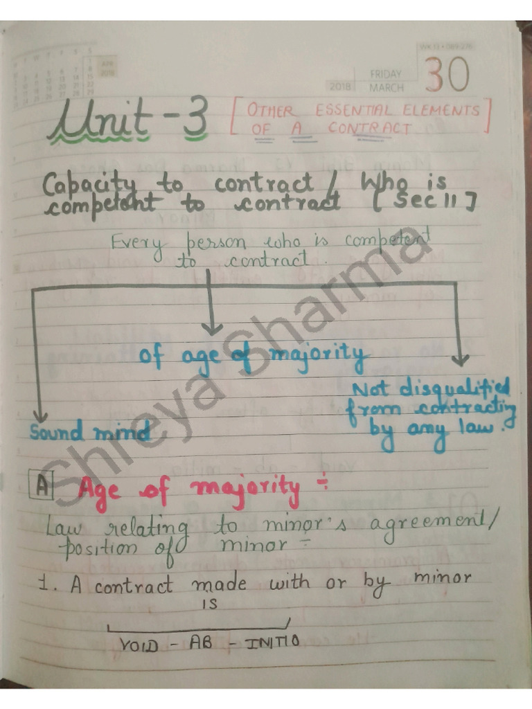 ICA Unit 3 (Shreya Sharma) CA Foundation | PDF