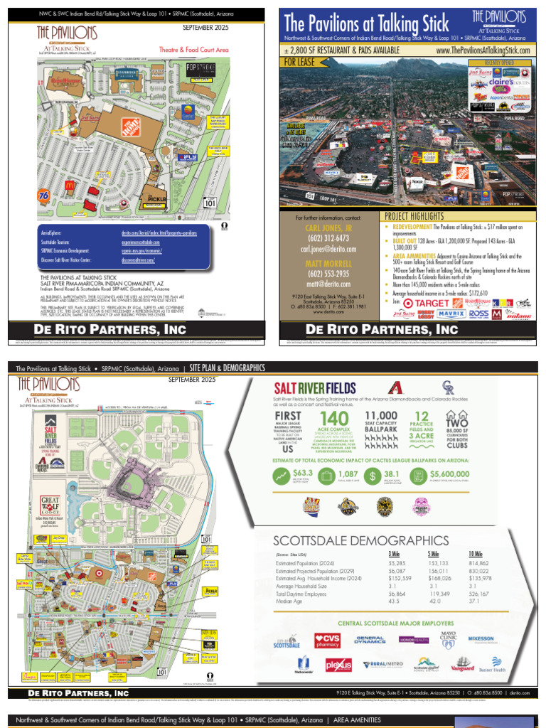 The Pavilions at Talking Stick SMMarketing BROCHURE2025 | PDF