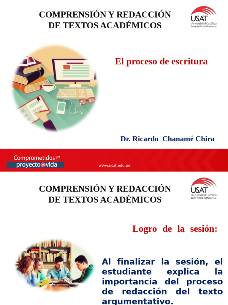 Sesión - El Proceso de Escritura | PDF