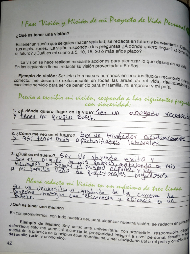 Visión y Misión: Guía para tu Proyecto VIP | PDF