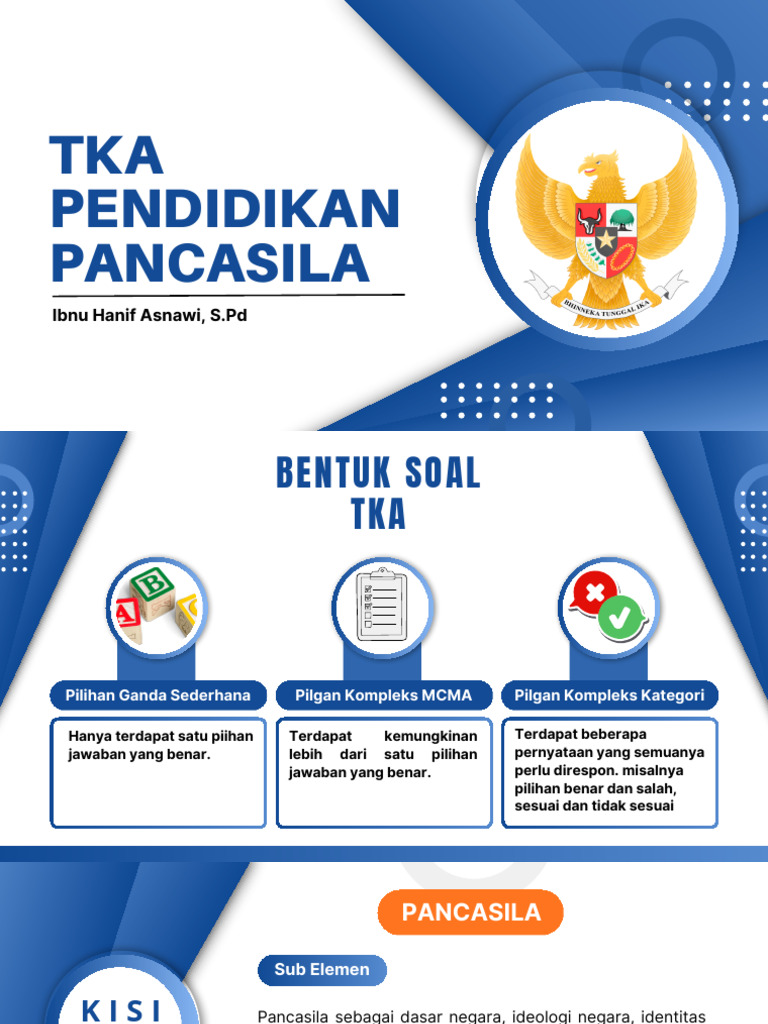 Tka Pancasila (Sma) | PDF