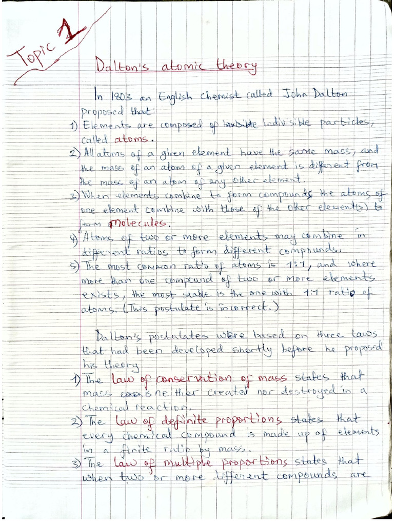 Form 2 Notes v1.0 | PDF