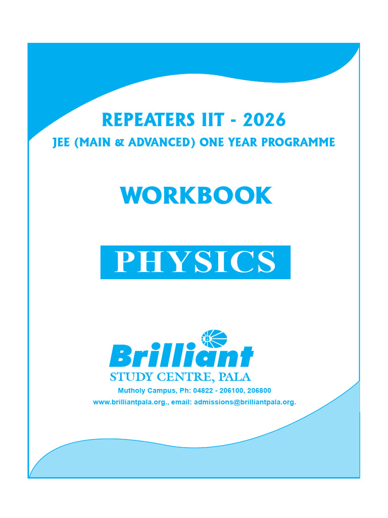 Physics - Workbook | PDF | Acceleration | Speed