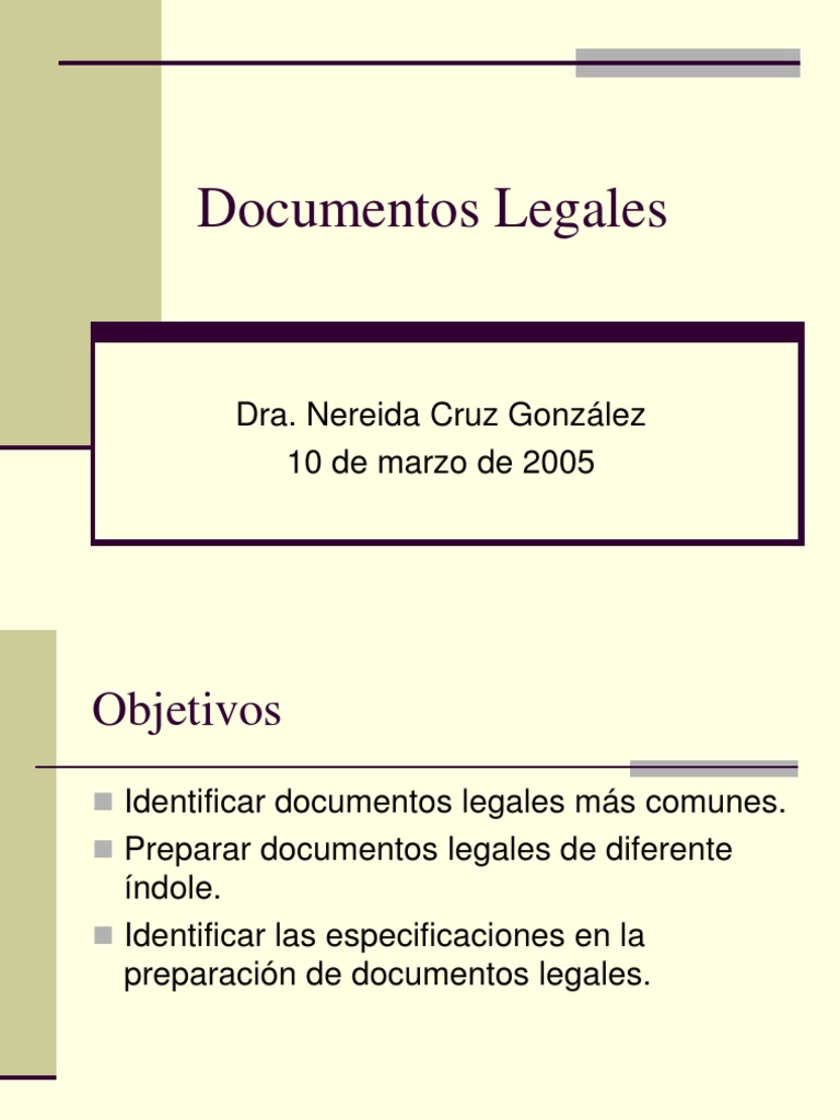10 Documentos Legales Esenciales | PDF | Justicia | Crimen y violencia