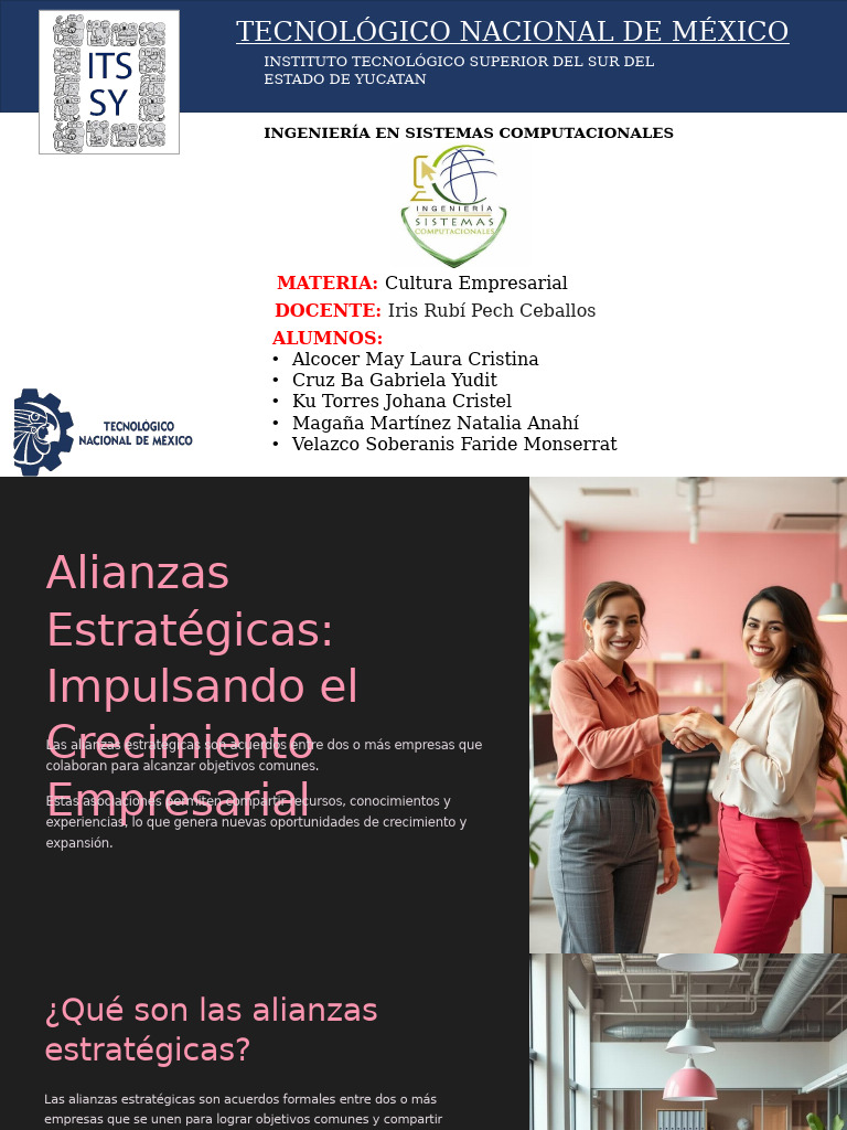 Alianzas Estrategicas Impulsando El Crecimiento Empresarial | PDF | Proyecto conjunto | Empleo