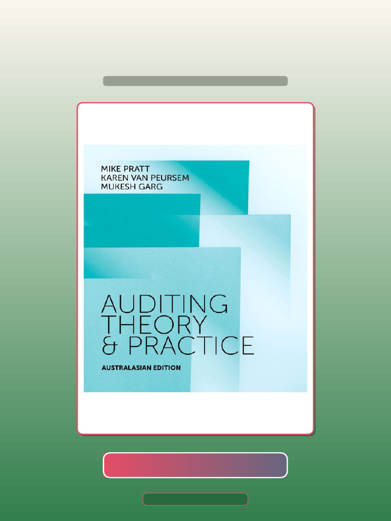 Exam Prep Auditing Theory and Practice TeamIRA 1st Edition Mike Pratt ...