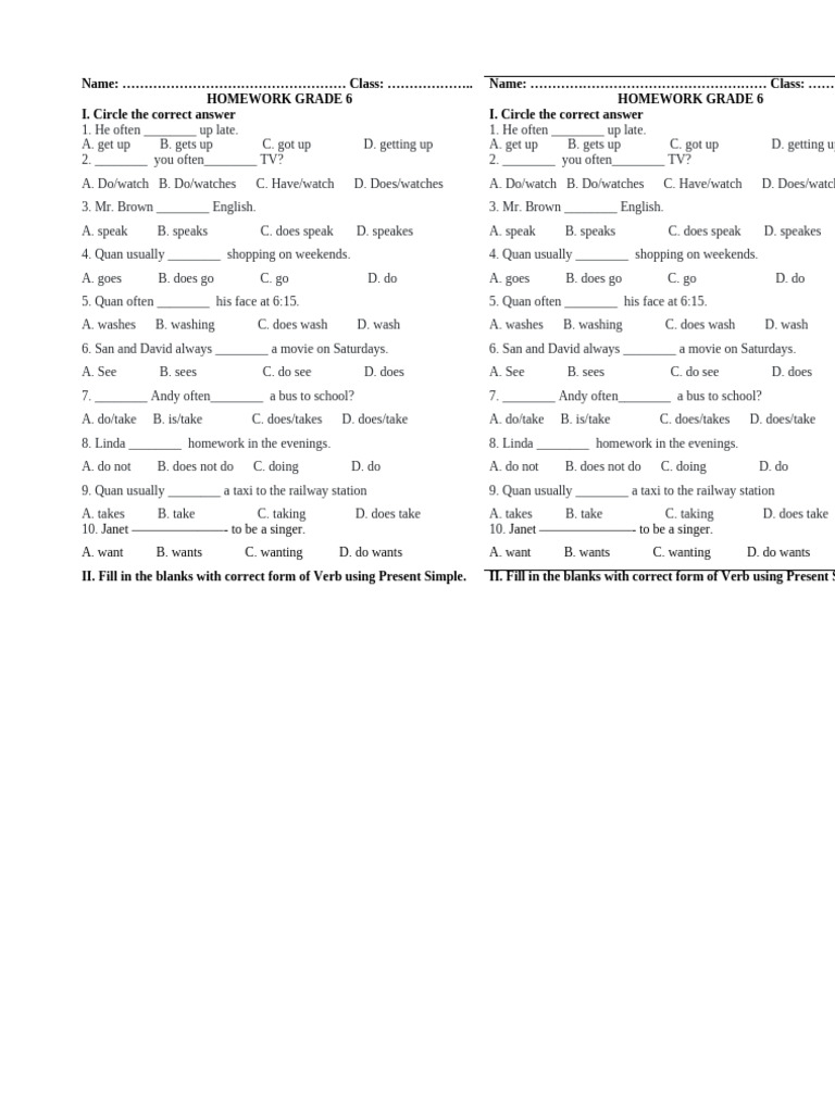 Homework HTĐ (Grade 6) | PDF | Chess Theory | Chess