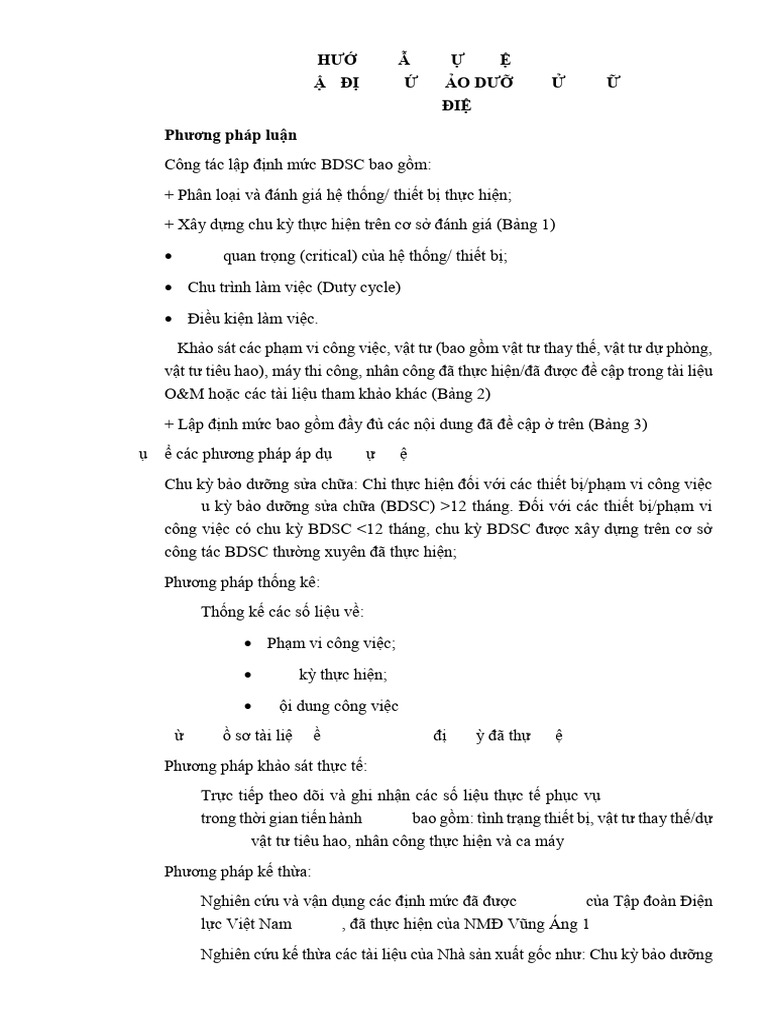 1241-ĐLDK-KT-V-v Huong Dan Xay Dung Dinh Muc BDSC. - 06072023-2 | PDF