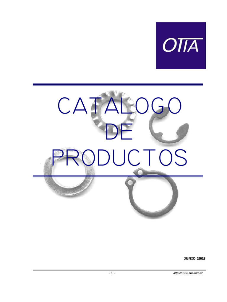Catalogo Anillos Seeger | PDF