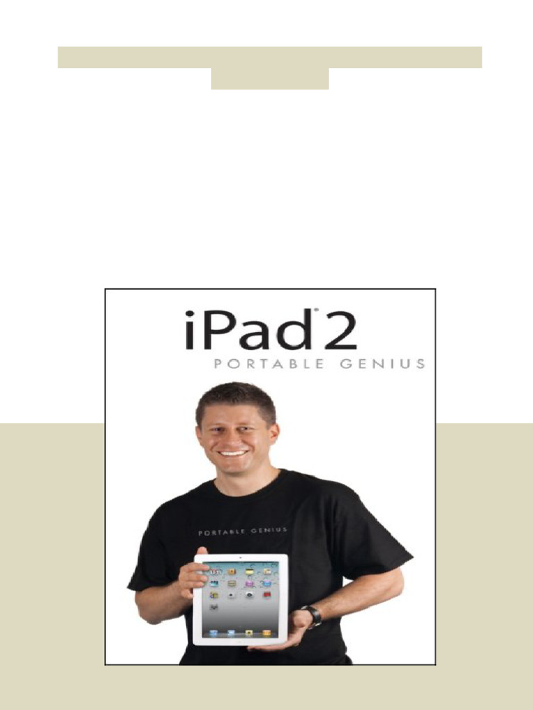 IPad 2 Portable Genius 2nd Edition Paul Mcfedries Sample | PDF ...