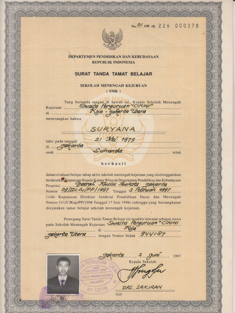 Ijazah STM | PDF