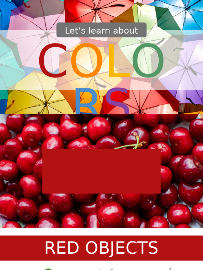 Colors Presentation in Colorful Illustrative Style | PDF