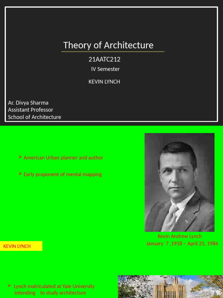 Kevin Lynch | PDF | Visual Cortex