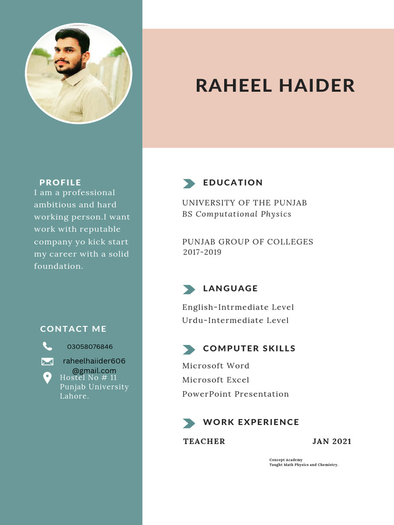 White Simple Student Cv Resume | PDF
