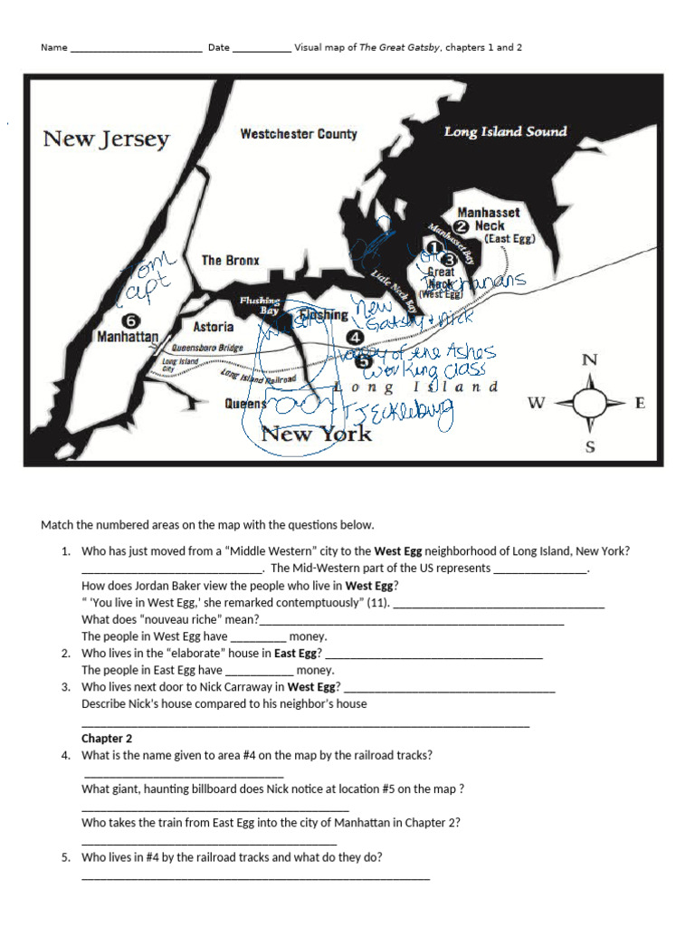CH 2 Map Activity | PDF