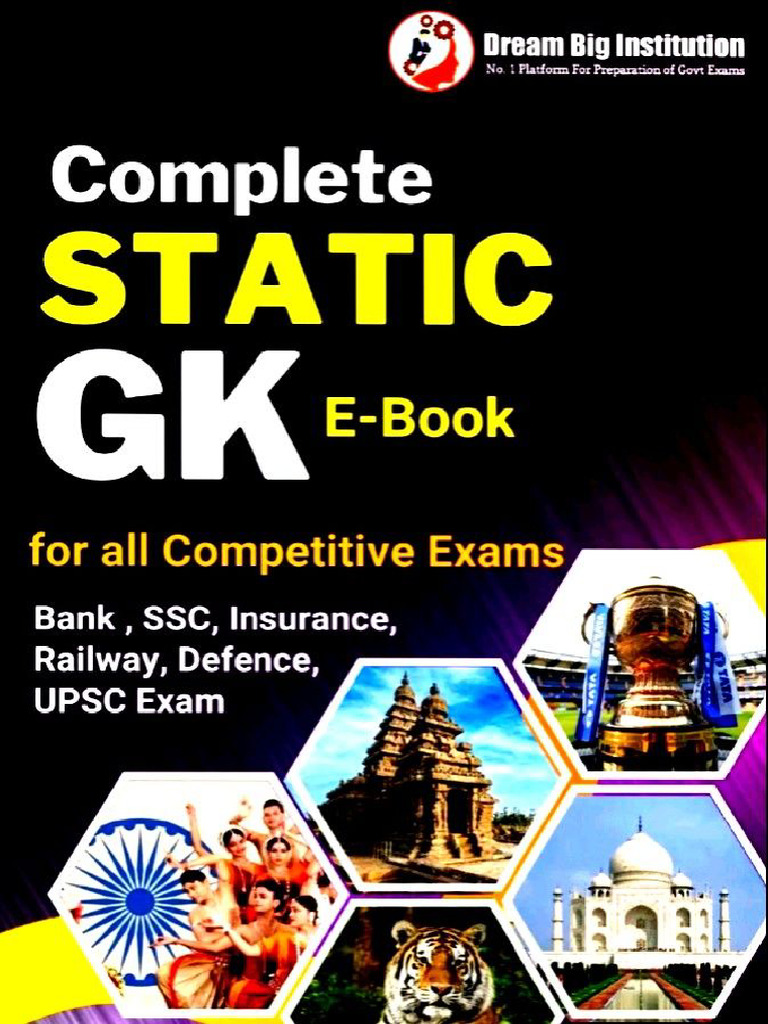 Complete Static GK E-Book 2023 | PDF