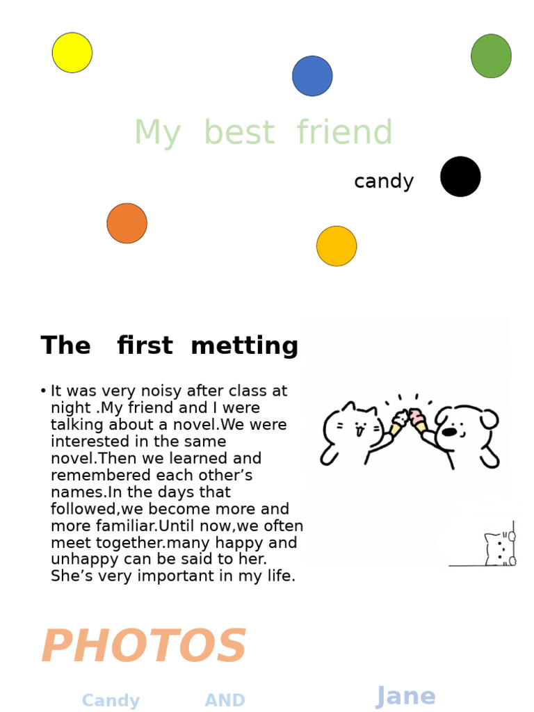 My Best Friend | PDF