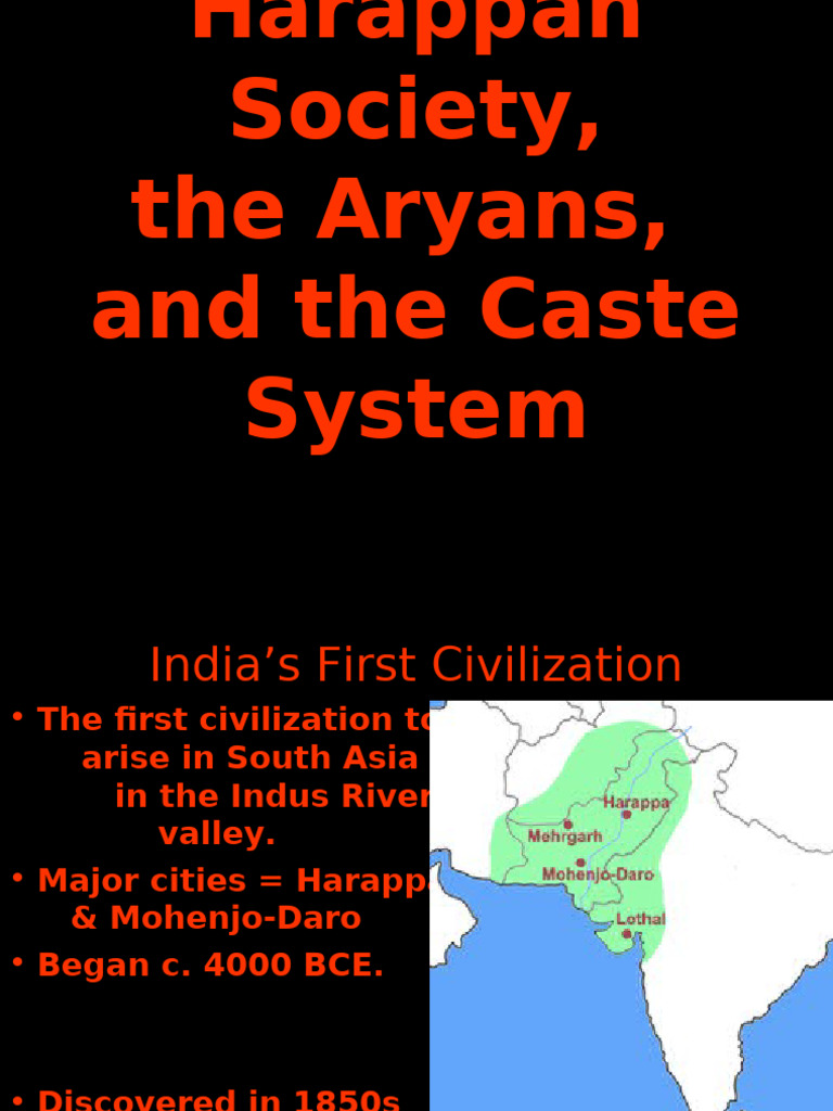 1617 Harappans+Aryans TCHR | PDF