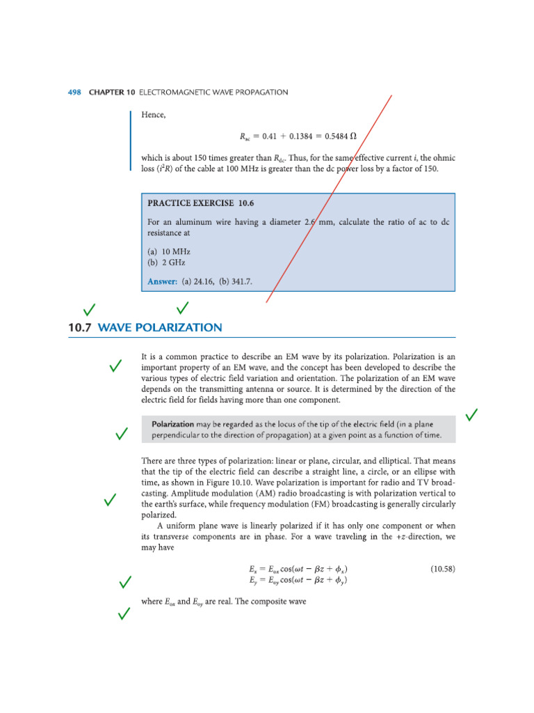 2 Wave Polarization | PDF
