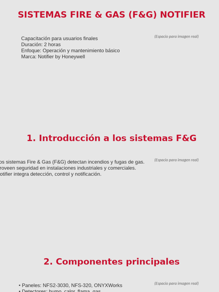 Capacitacion_FyG_Notifier_Base sistemas | PDF