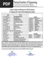 TUT 2026 Academic Calendar Overview | PDF | Academic Term