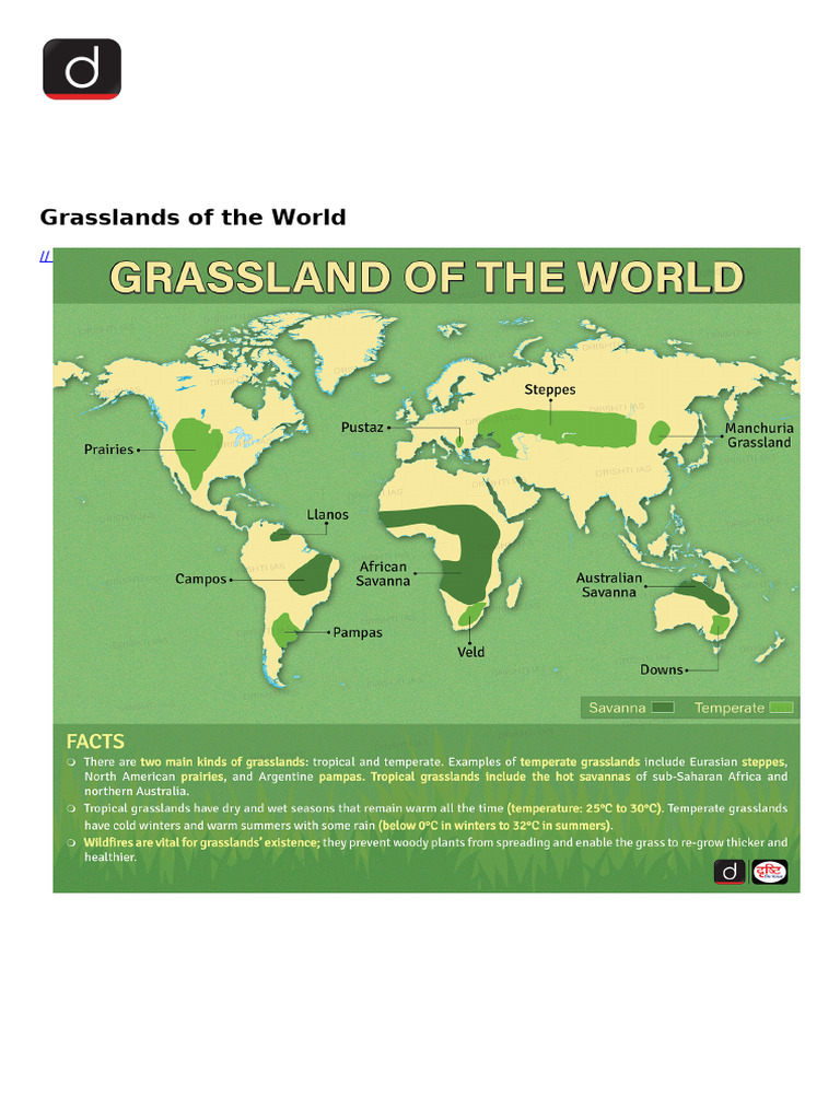 Global Grassland Overview PDF | PDF